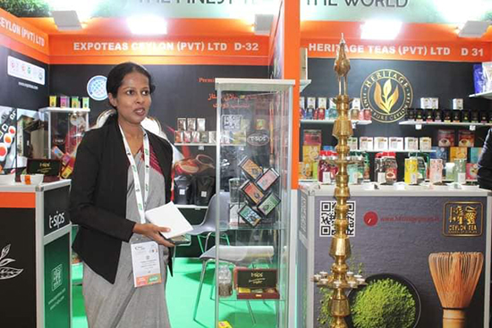 Ambassador H. E. Amza inaugurated the Ceylon Tea pavilion at the Foodex ...
