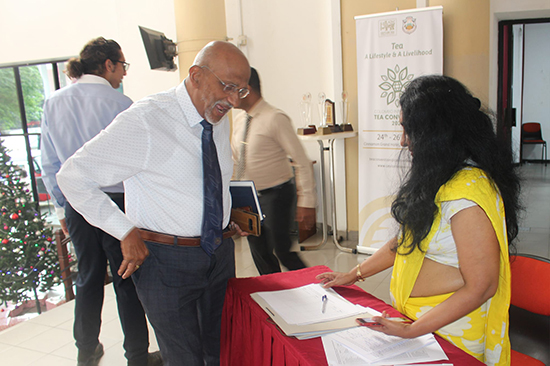 Ms. Joyce Maina, Director of the European Specialty Tea Association and ...