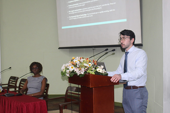 Ms. Joyce Maina, Director of the European Specialty Tea Association and ...