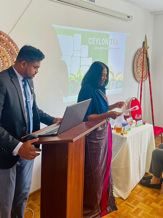 Ceylon Tea Awareness and Ceylon Tea Tasting sessions conducted by the ...